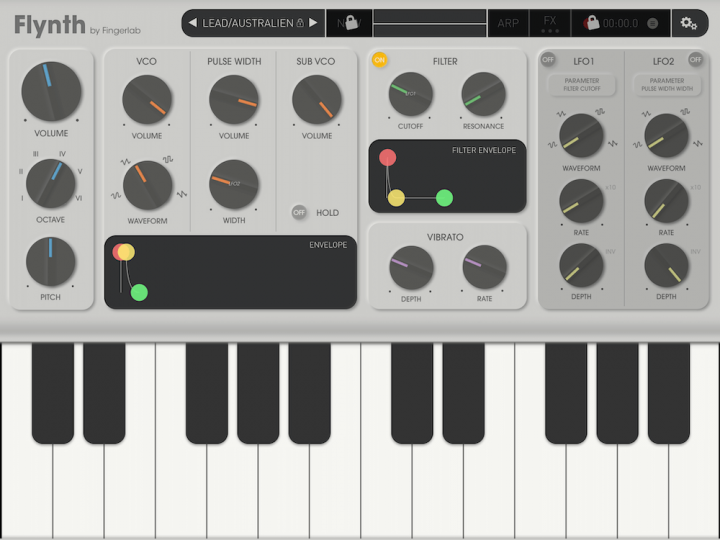 Flynth for iOS & macOS: Built with AudioKit by Fingerlab | AudioKit Pro