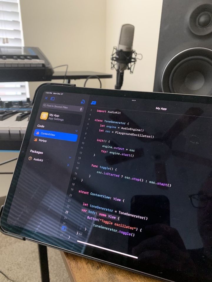 AudioKit 5.3 Released: Code with AudioKit on your iPad! | AudioKit Pro