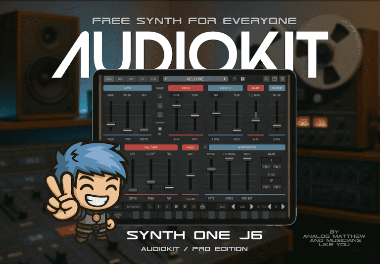 Synth One J6 | AudioKit Pro